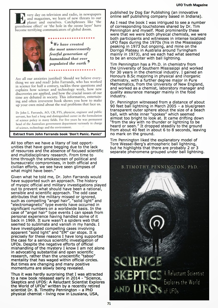 theozfiles: The Australian Chief Defence Scientist Dr. John Farrands ...