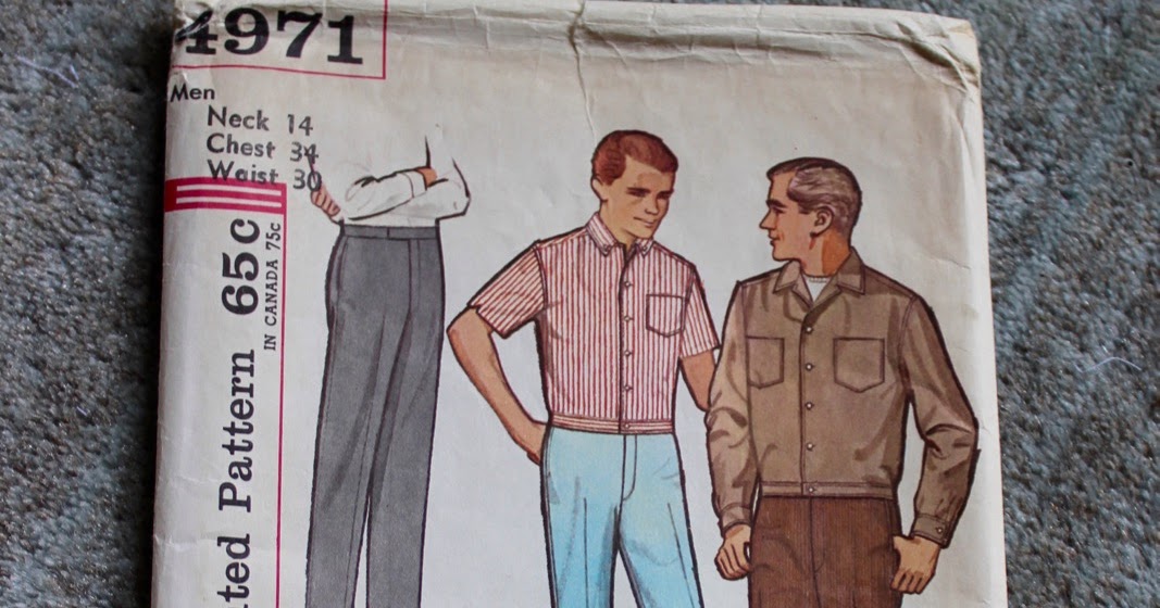 male pattern boldness: Something Old That's Something New: Simplicity 4971!
