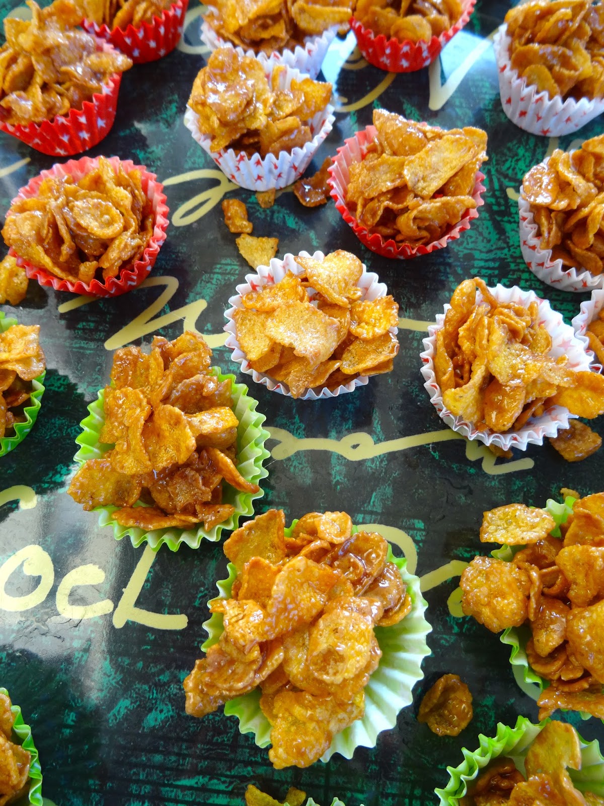 Katrin's Kitchen Diaries: Corn Flakes Crispy Cakes