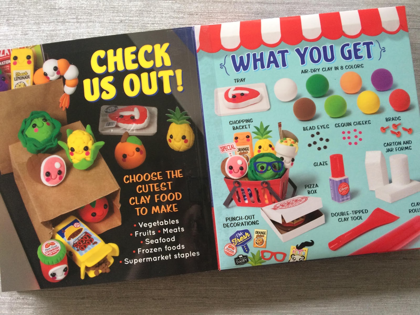 Creative Corner: Adorable Mini Grocery Store Kit from Klutz