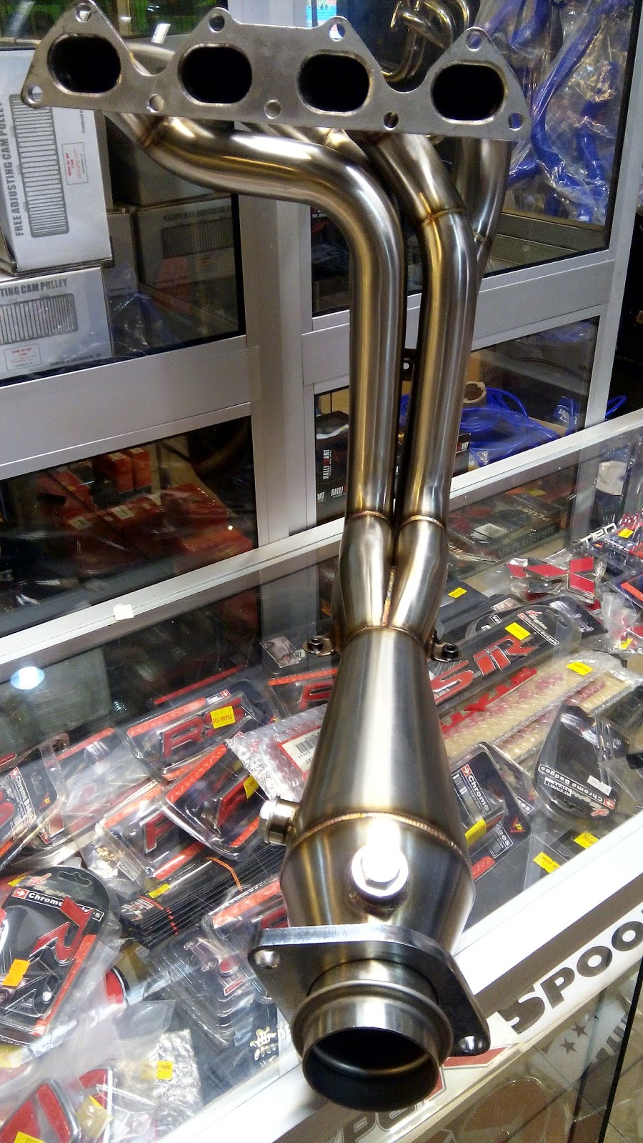 RS RACING MOTORSPORTS: JDM Megaphone Race extractor B Series B16 B18 B20