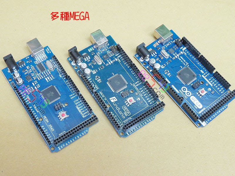 學習ING: Arduino MEGA2560驅動軟硬體