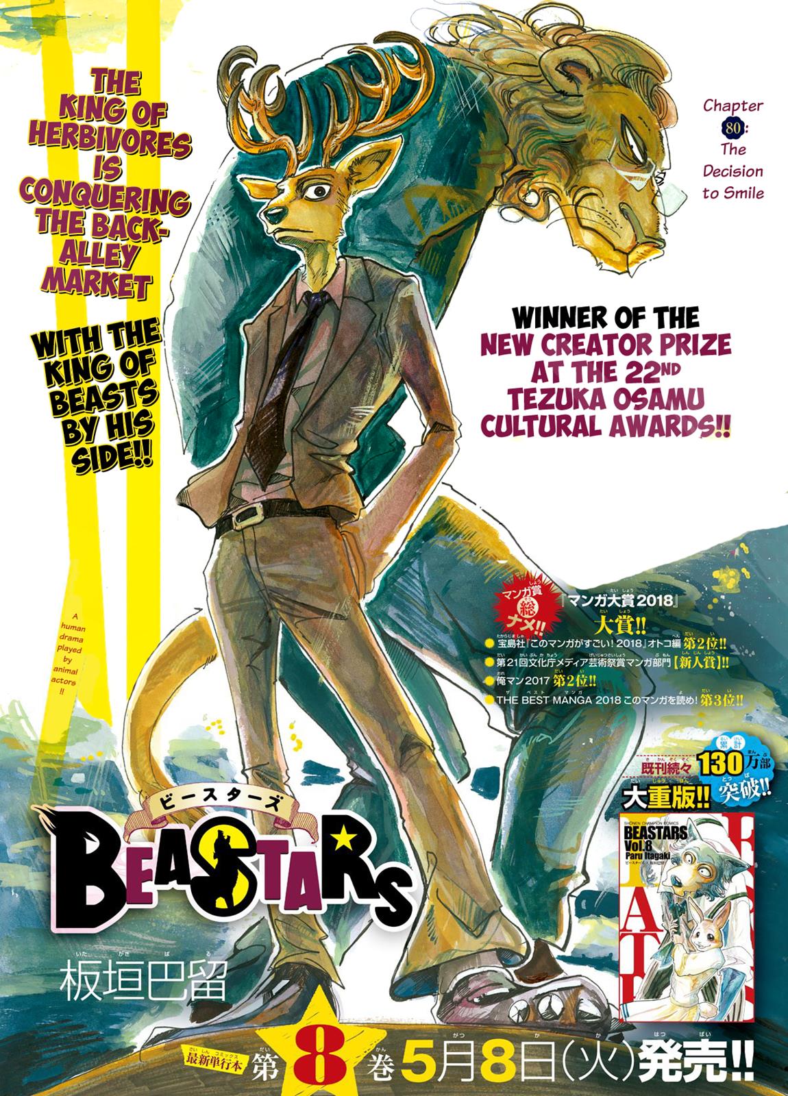 Beastars, Chapter 80 - Beastars Manga Online