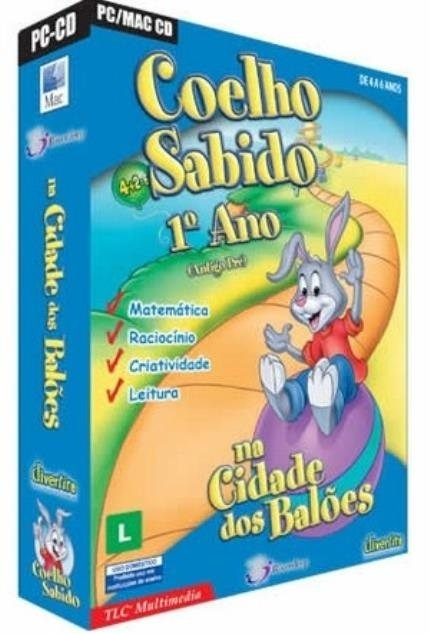 Coelho Sabido na Cidade dos Balões Faixa etária: 4 a 6 anos