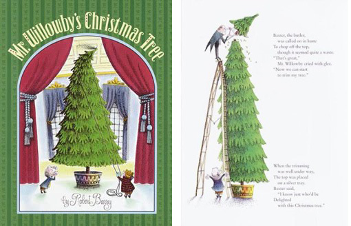 Book Aunt: A Review of Mr. Willowby's Christmas Tree by Robert Barry