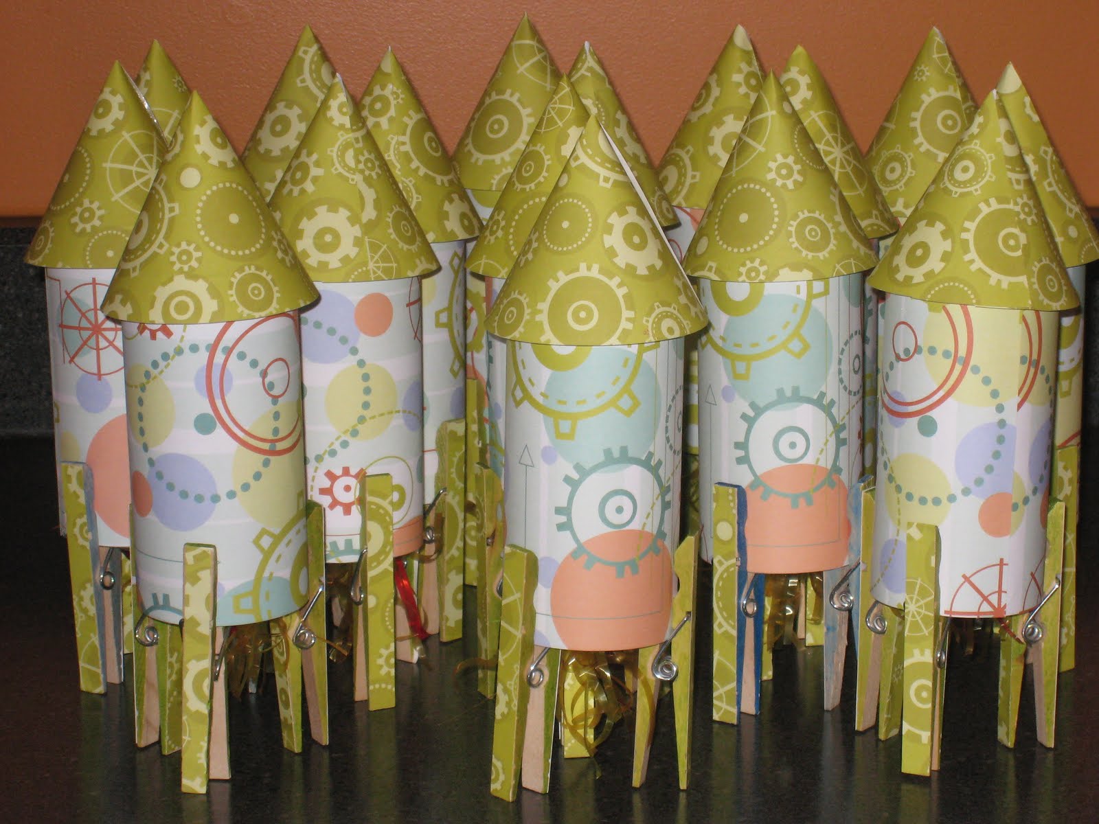 My Paper Productions: Rocket Favors