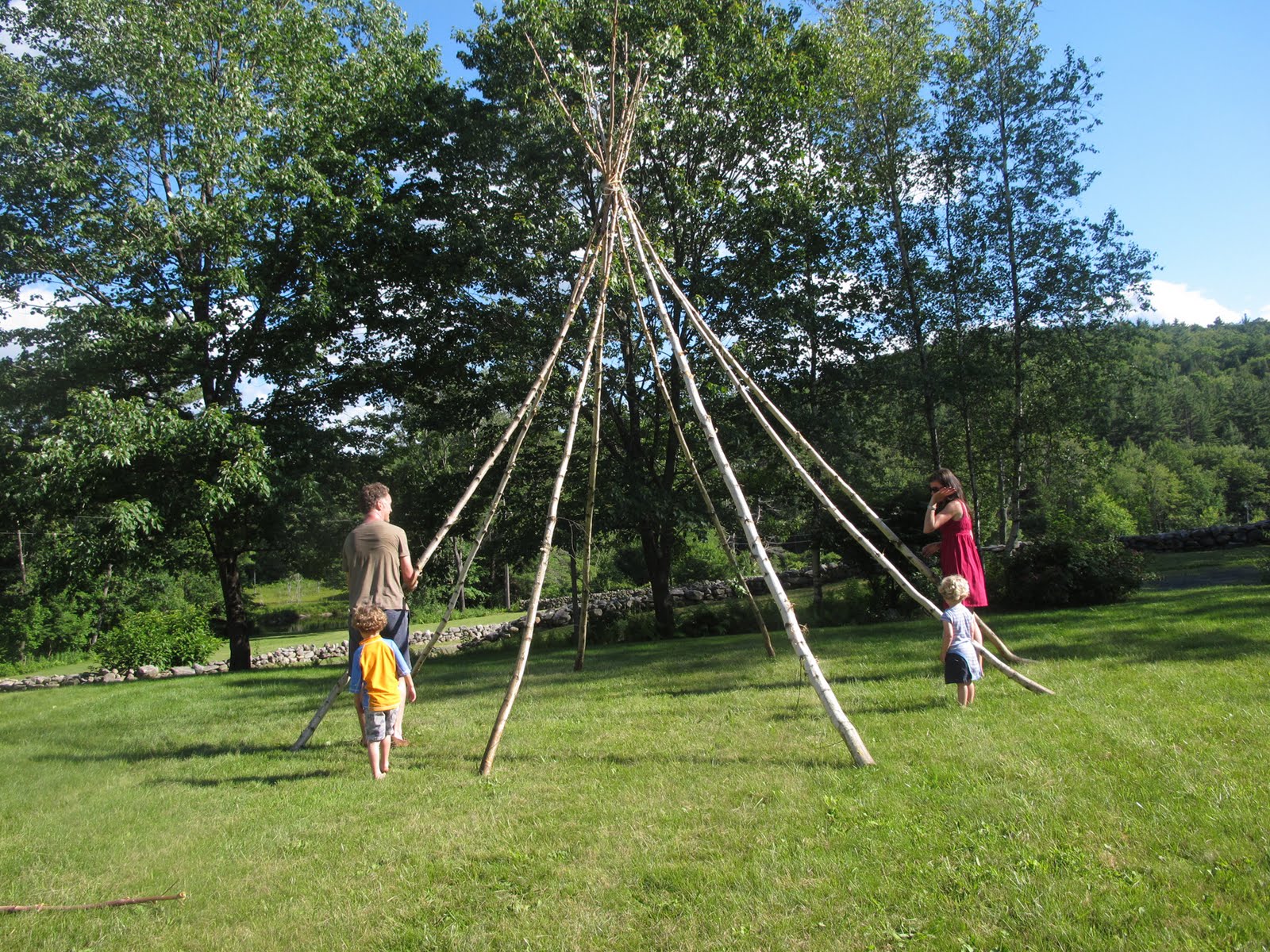 Crafting A Beautiful Life: Teepee Time