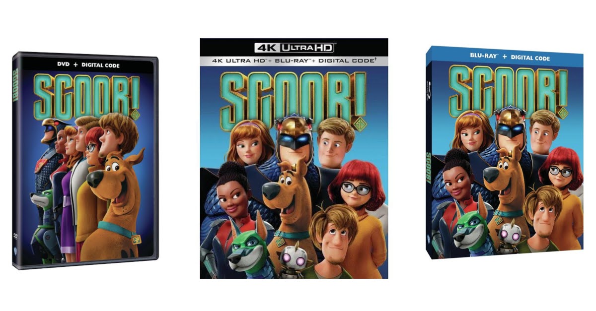 GIVEAWAY!! SCOOB! Arrives on 4K UHD Combo Pack, Blu-Ray and DVD - Win a Copy! | The Jersey Momma
