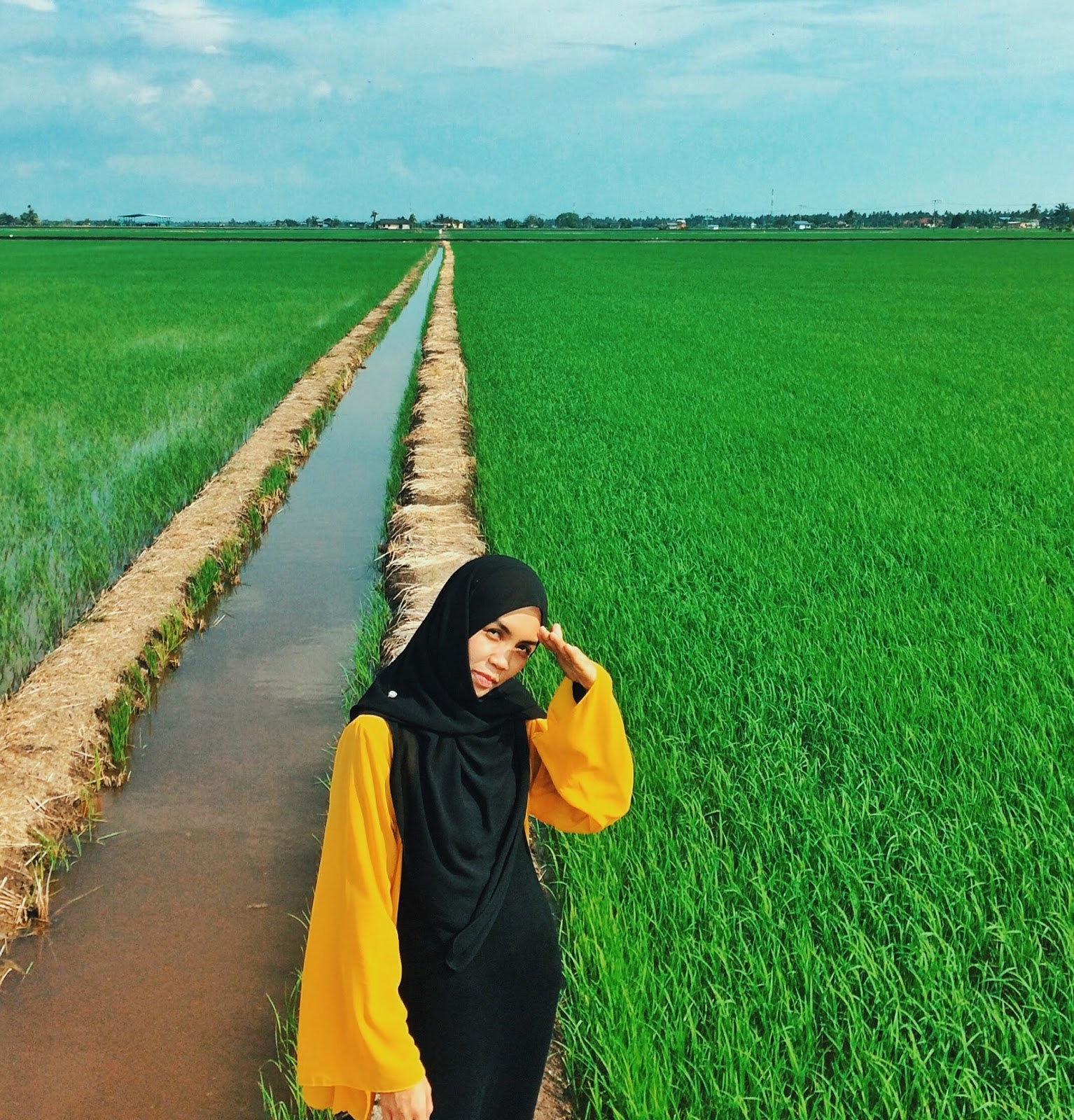 Sekinchan Selangor |Lokasi Photoshoot di Dalam Sawah Padi