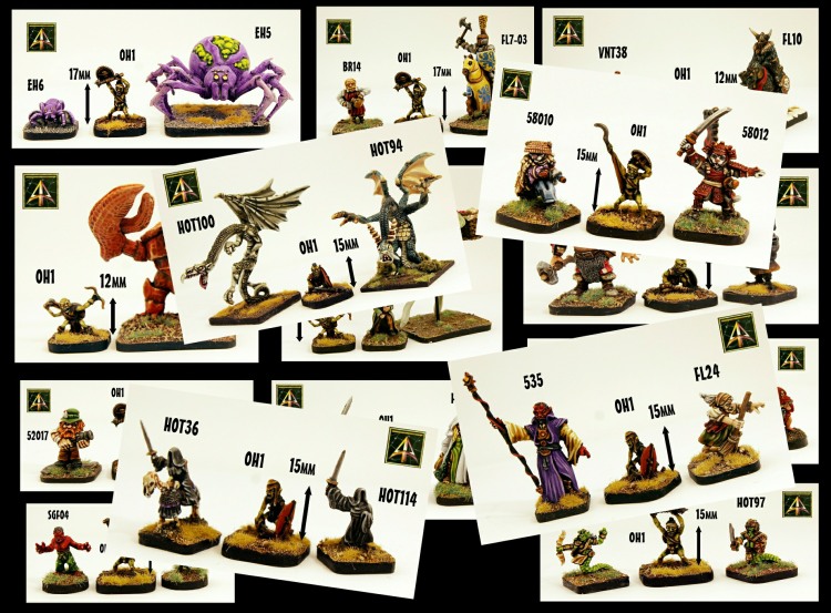 Alternative Armies: Nilbogs Goblins scale shots 28mm and 15mm