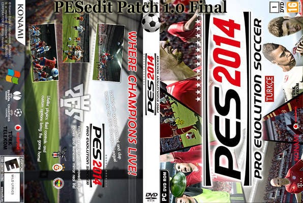 Red's Addict: PES 2014 Patch 1.0 Final PESedit patch 1.0