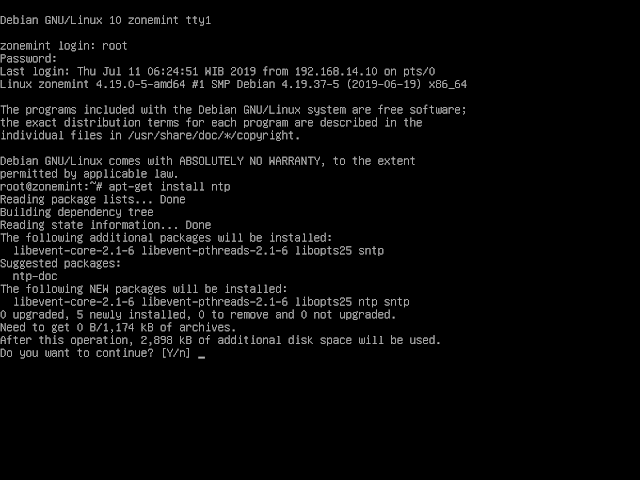 How To Install And Configure Debian 10 Ntp Server