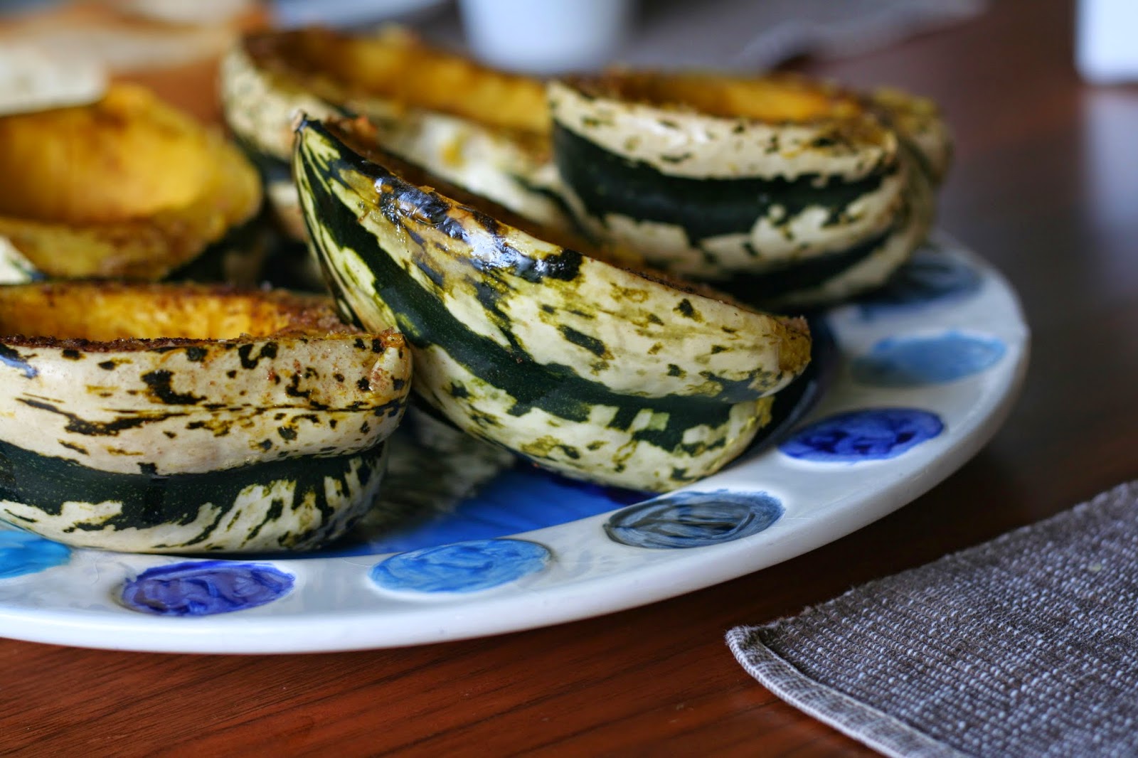 Roasted Acorn Squash ~ Healthy Eating for Ordinary People