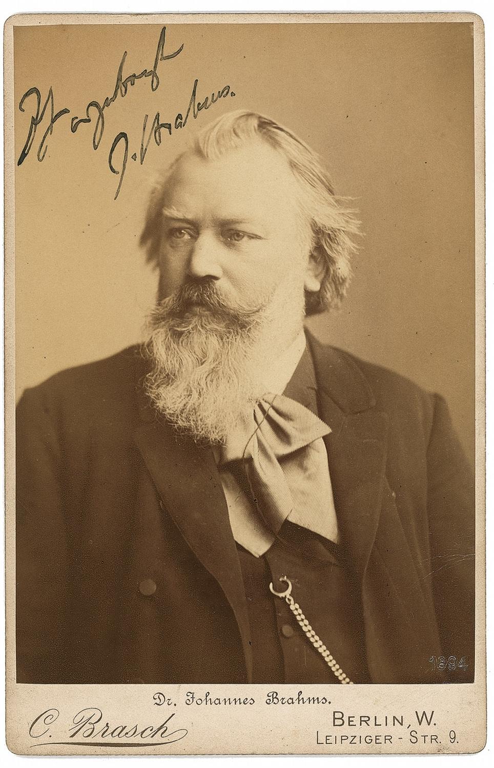 Brahms' Beard (and his Violin Concerto). - Wolfie Wolfgang
