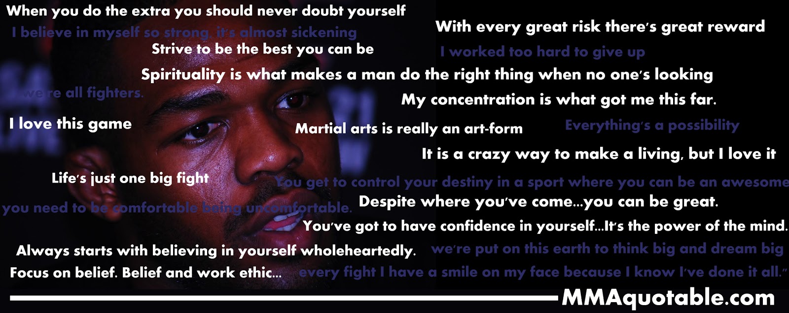 Motivational Quotes with Pictures (many MMA & UFC): Collage of Jon ...