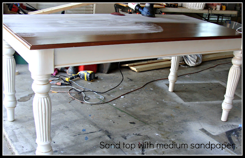LaTeDa Designs: Table Top Refinish
