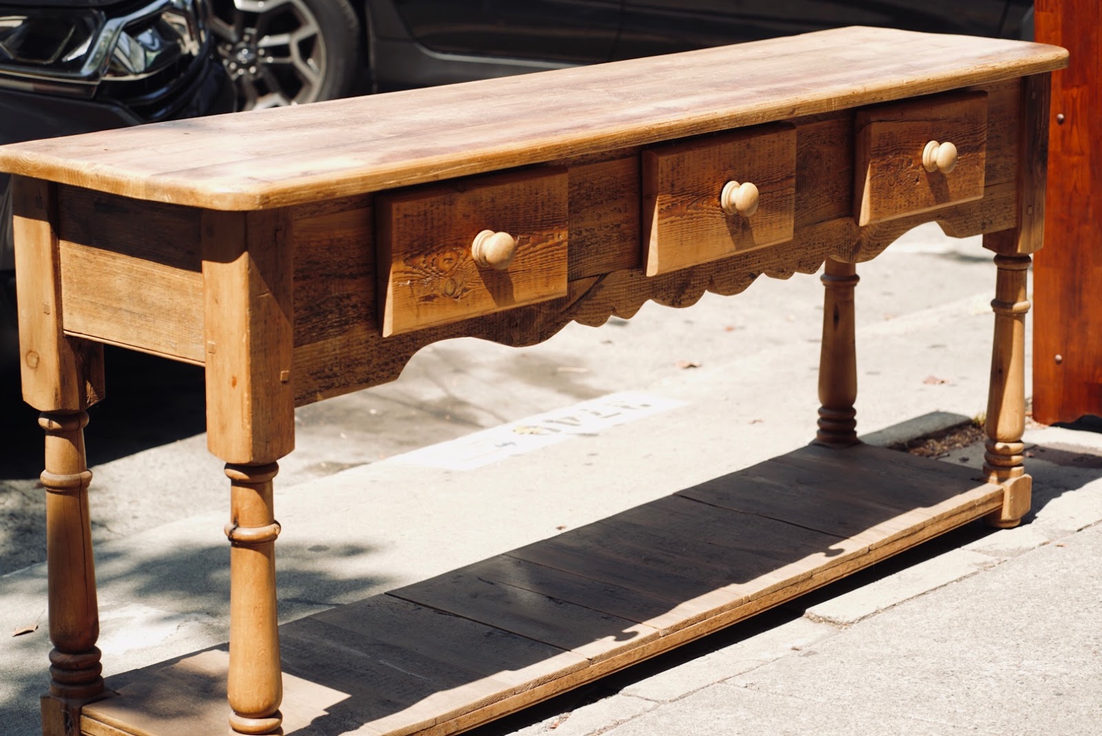 UHURU FURNITURE & COLLECTIBLES: **SOLD** #32067 Mexican Pine French ...