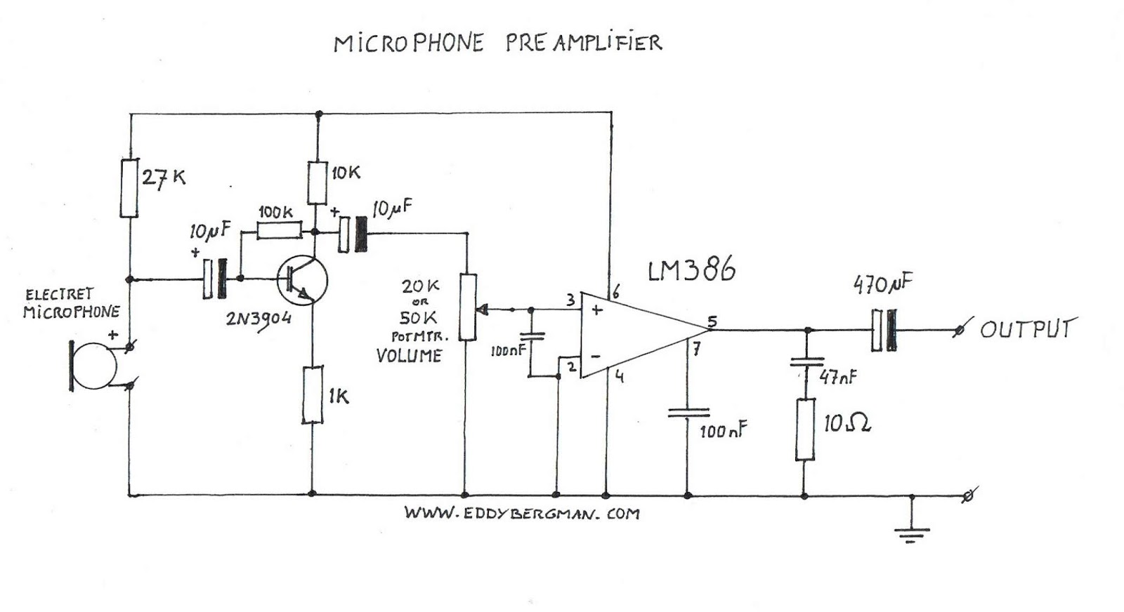Eddy Bergman.com: LED Oscilloscope with 100 LEDs.