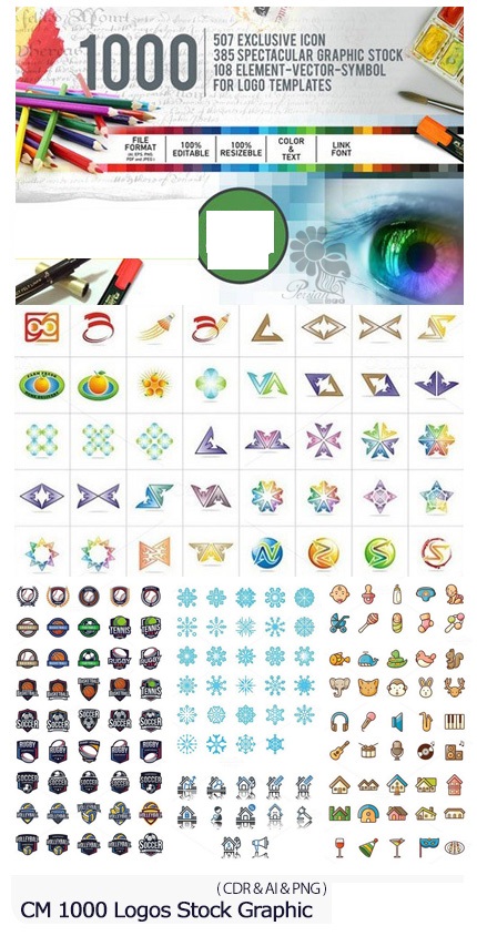 1000 Logo In CDR Format Free One Click Download ~ cdrfilesfree