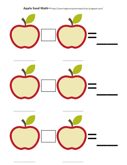 Children's Learning Activities: Apple Math