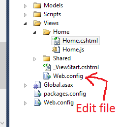 Adding separate Js file to razor view - Tech Solutions
