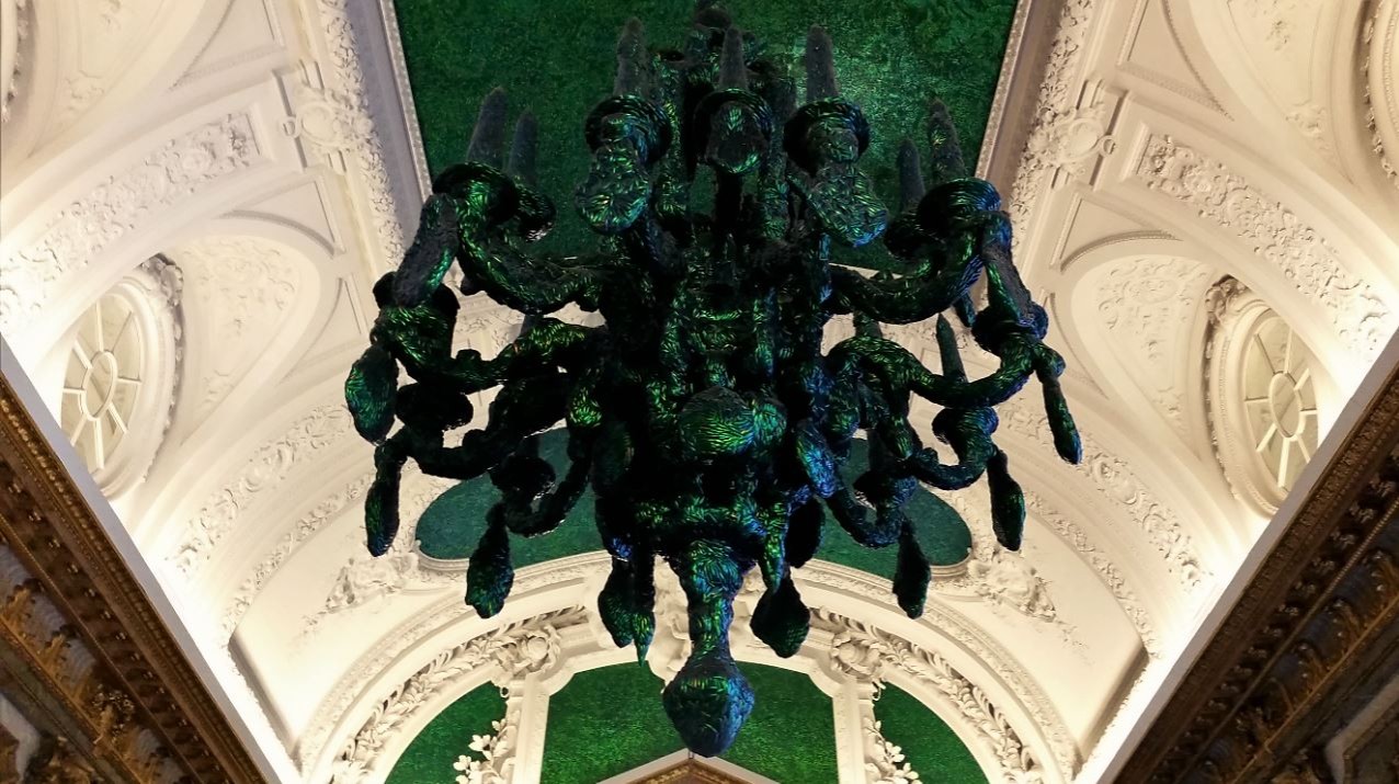 A heaven of bugs in the Royal Palace of Brussels