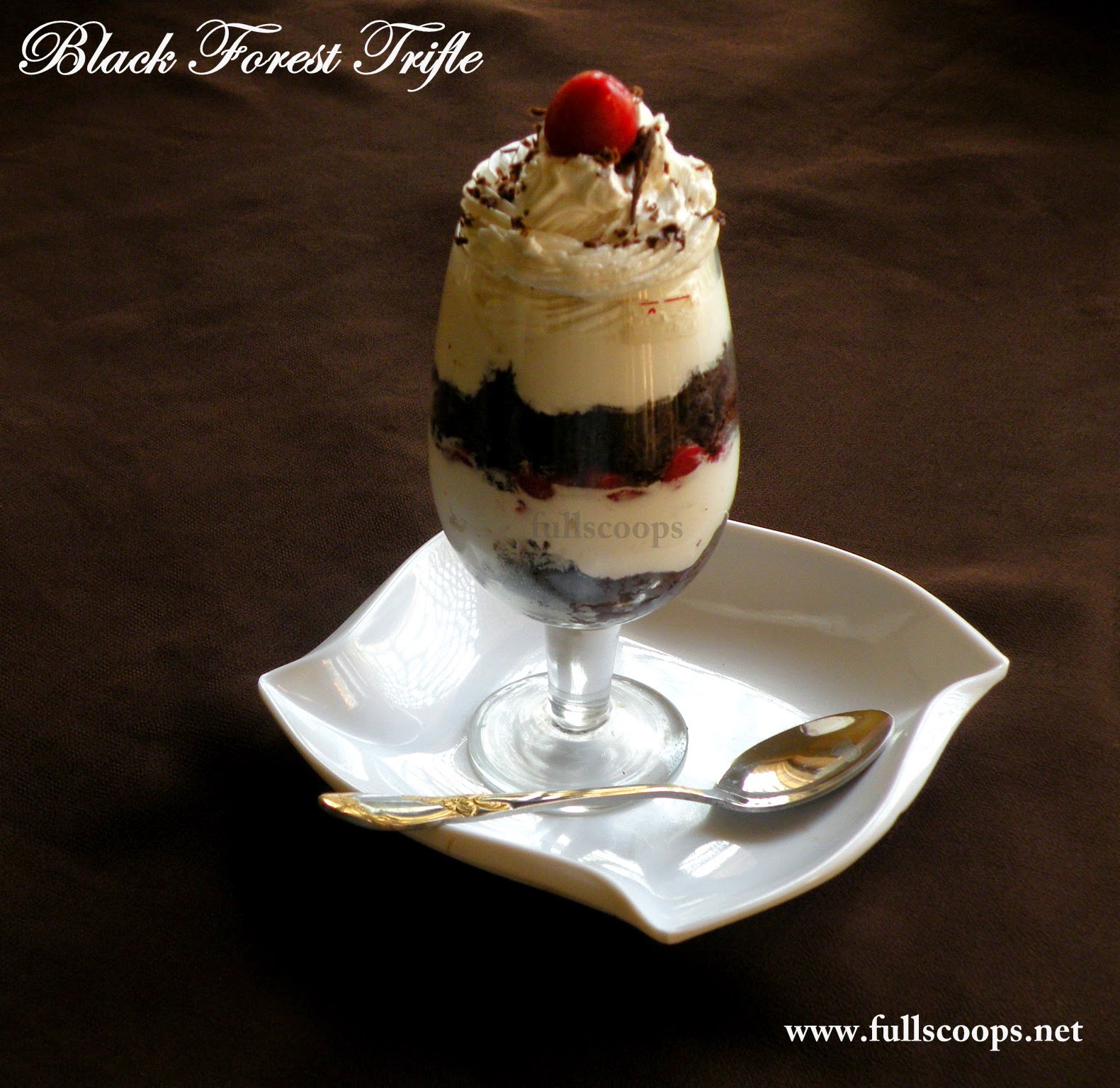 Black Forest Trifle ~ Full Scoops - A food blog with easy,simple ...