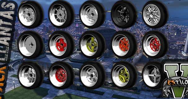 Pack Ruedas De drift :D - Resources Mta Sa