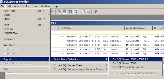 The saved .sql file will contain the required T-SQL scripts to run the ...