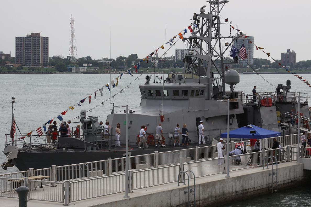 Michigan Exposures: USS Hurricane (PC-3)