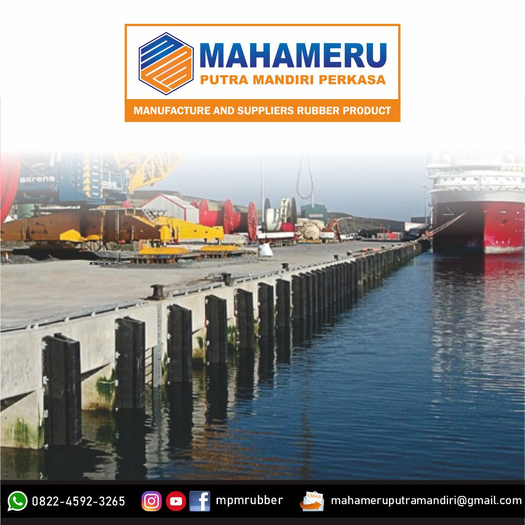 Marine Rubber Fender-Karet Fender dermaga-Karet Konstruksi – rubberfenderd