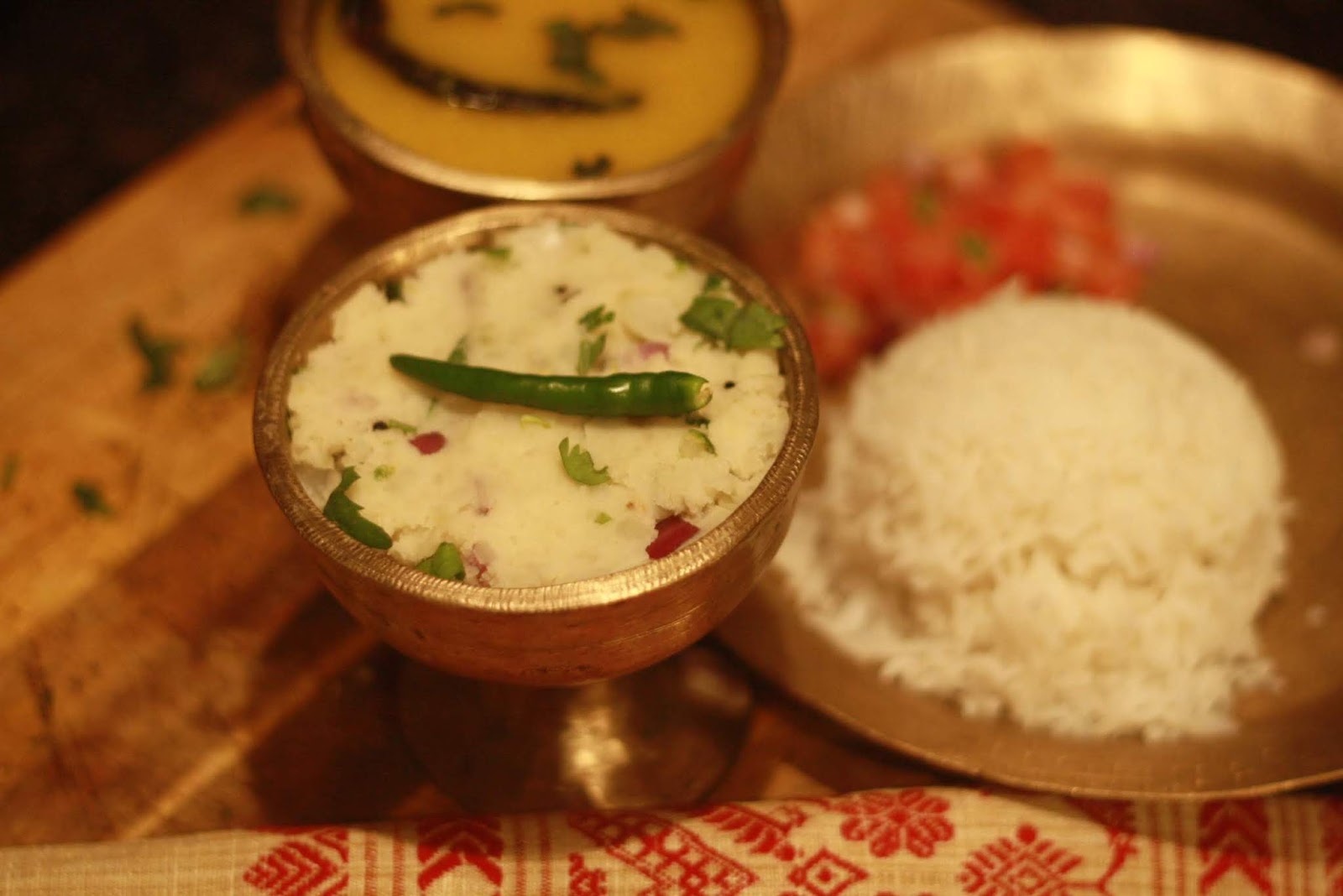 Mashed Potato or Aloo pitika