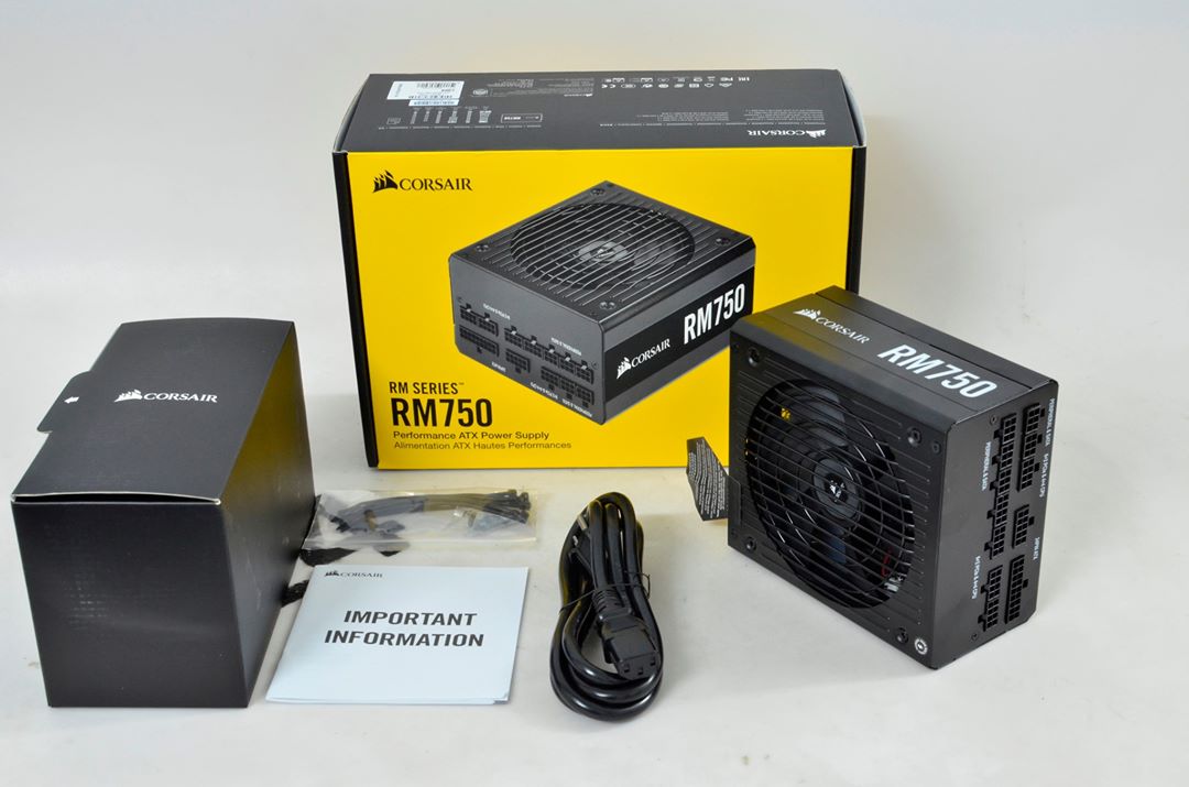 REVIEW - Corsair RM750 v2019 (750W)
