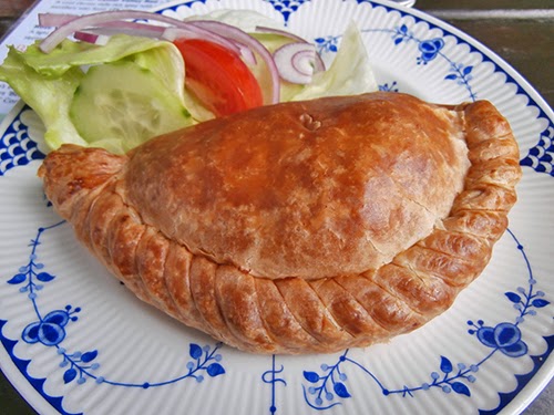 Cornish Pasties Baked Pastries With Fillings - Britain All Over Travel ...