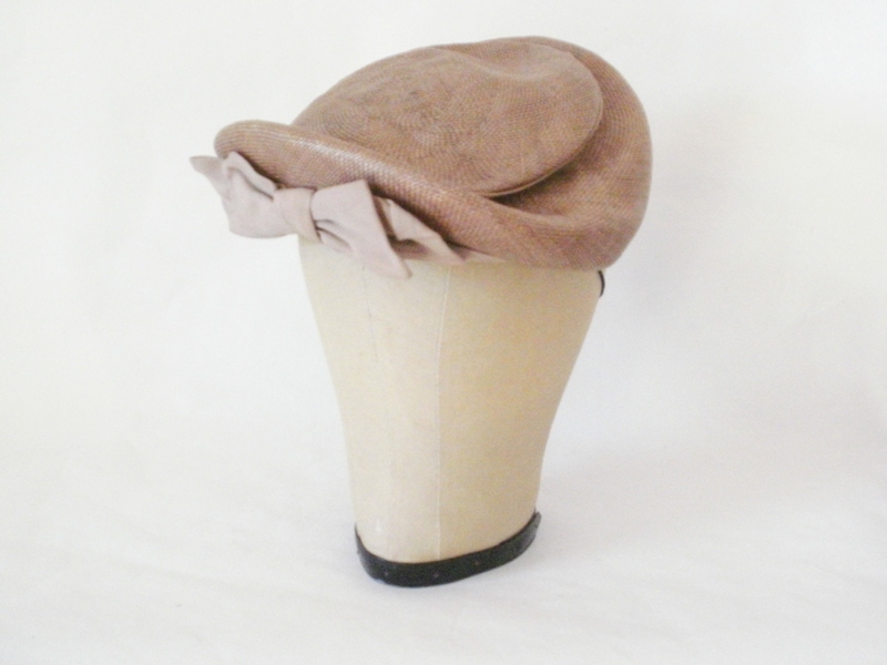 The Vintage Hat Shop: Forward Front Tilt Hat, The Pompadour