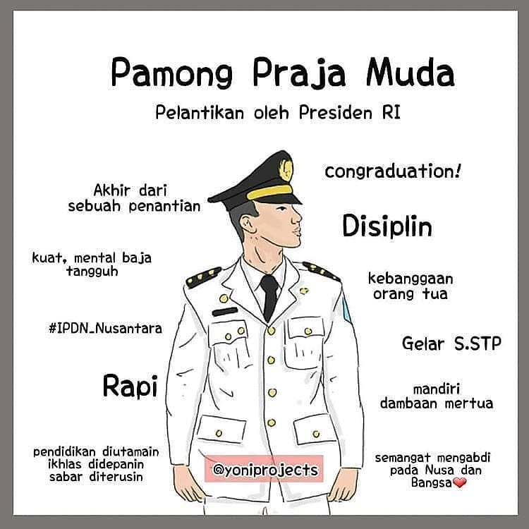 PELANTIKAN PAMONG PRAJA MUDA
