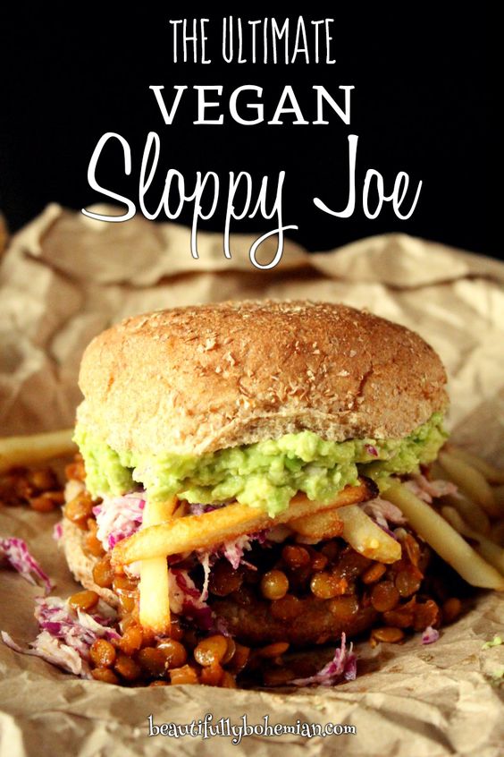 The Ultimate Vegan Sloppy Joe Makes Me Sing Like Adam Sandler - FOOD EASY