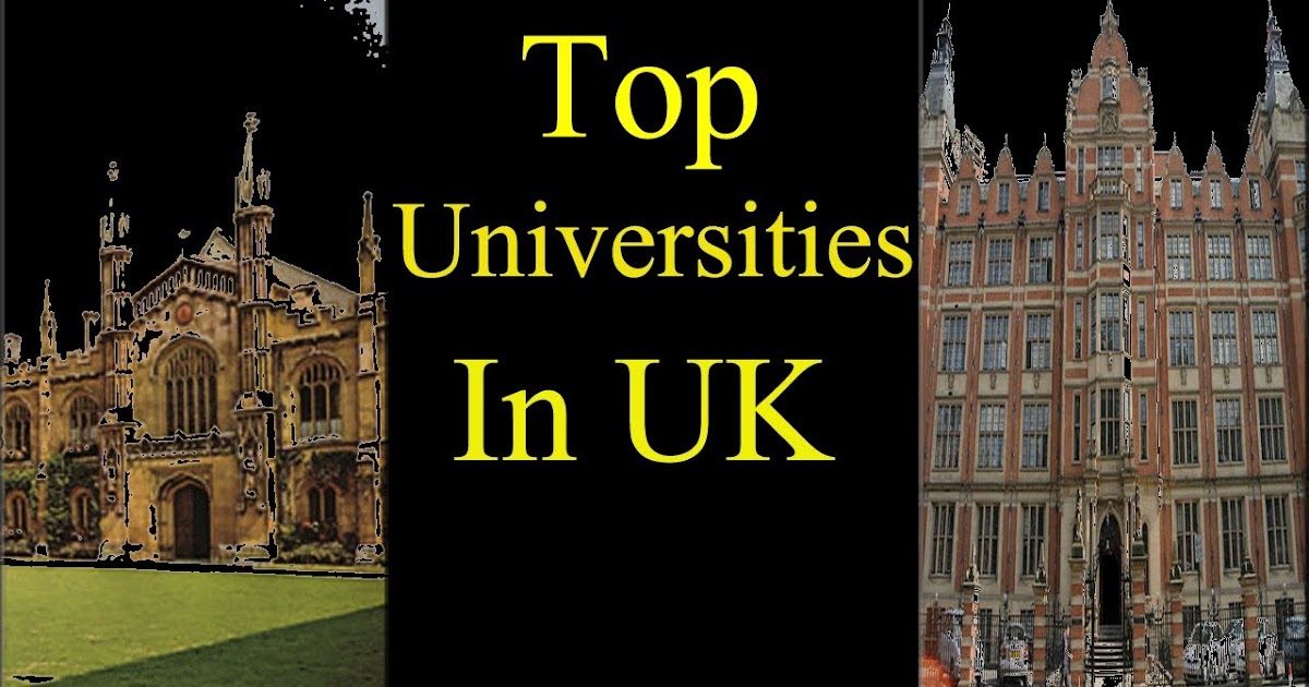 Top 5 United Kingdom (UK) Universities in 2020