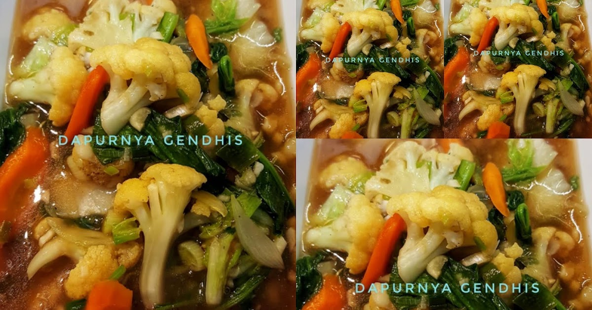 Capcay Goreng by : Dapurnya Gendhis | Resep Masakan Ikan