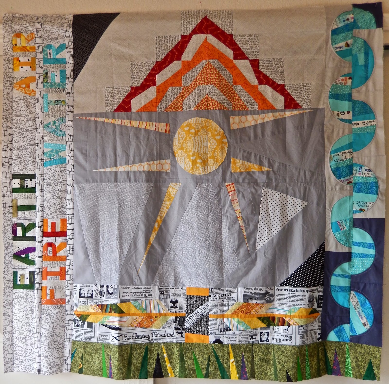 Quilting Mod : Round Robin - Laura's Quilt