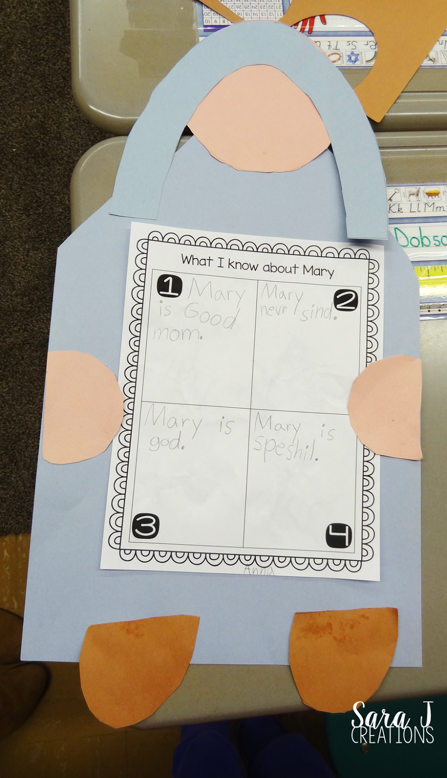 Blessed Mother Mary Craft | Sara J Creations