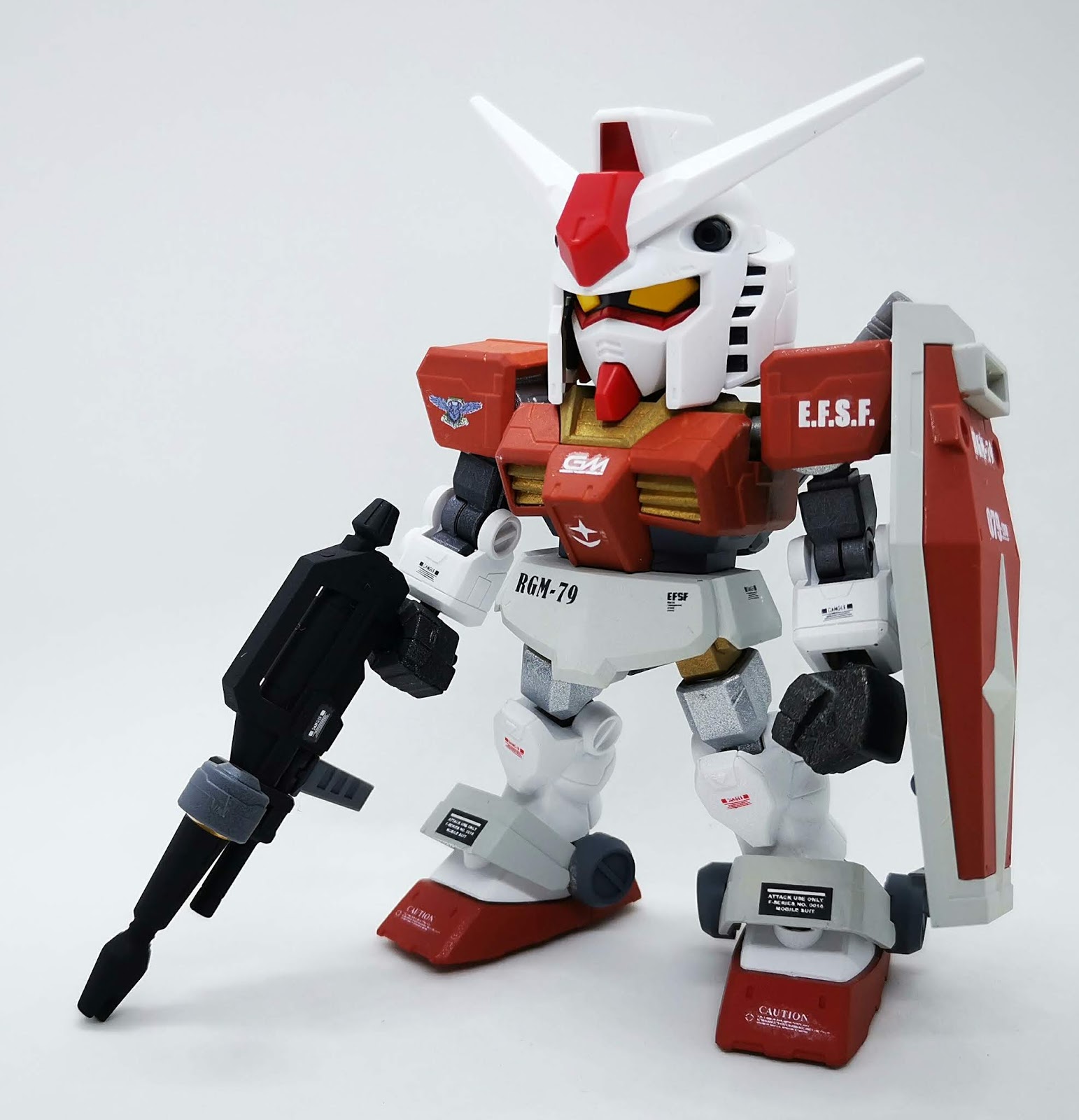 Gunplanerd: [Kit Insight] Bandai SDCS RGM-79 GM [Early Type ...