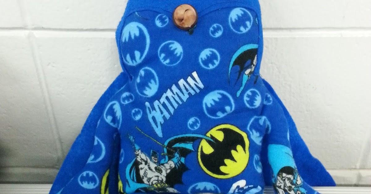Save Green Being Green: Batman Cat Stuffie