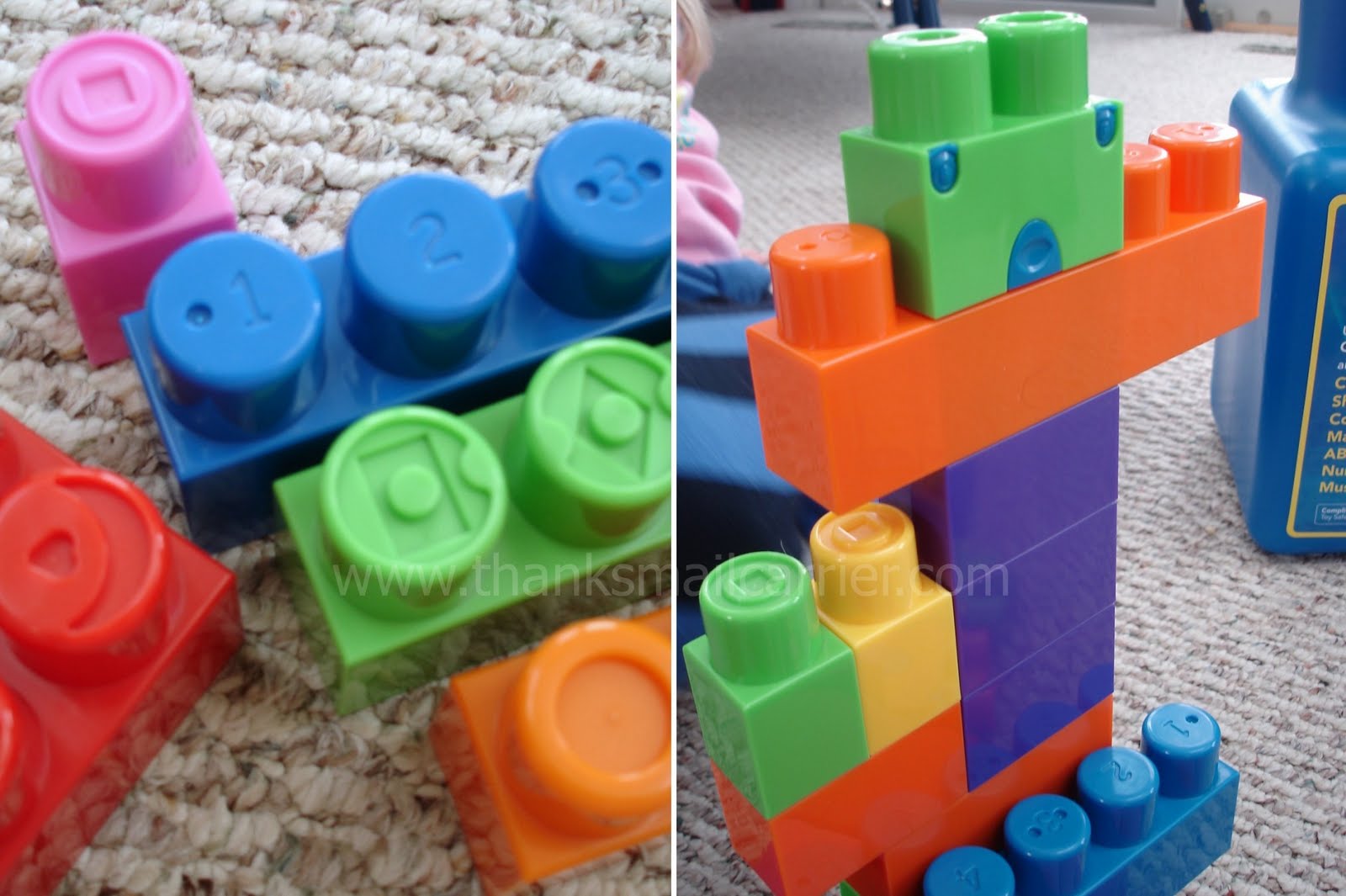 Thanks, Mail Carrier | Smarcks Talking Building Blocks {Review & Giveaway}