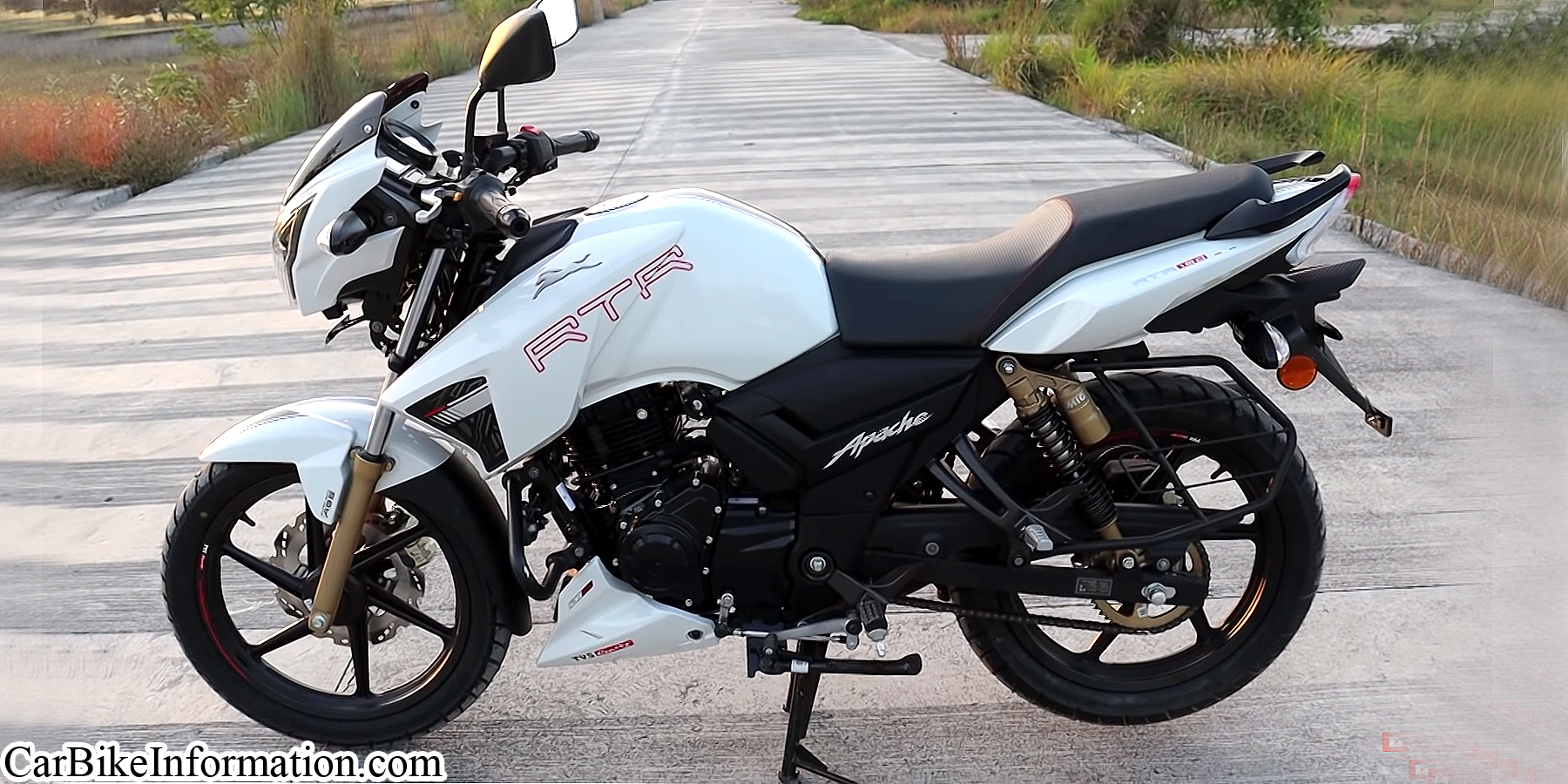 Tvs Apache 180cc White