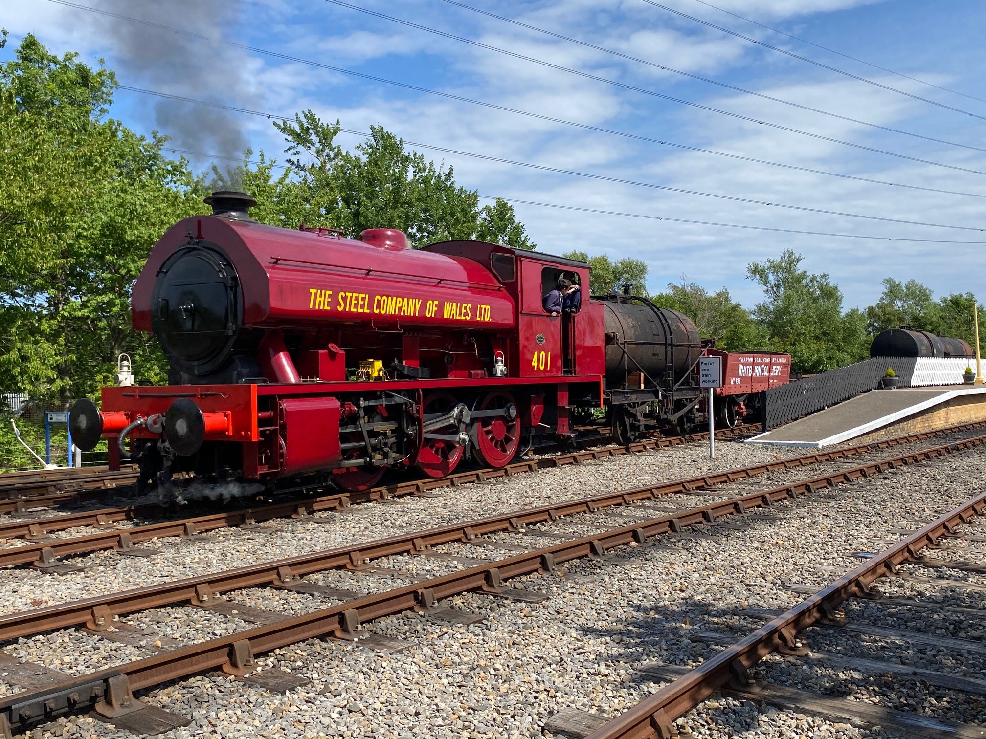 North Tyneside Steam Railway: Freight Guard training