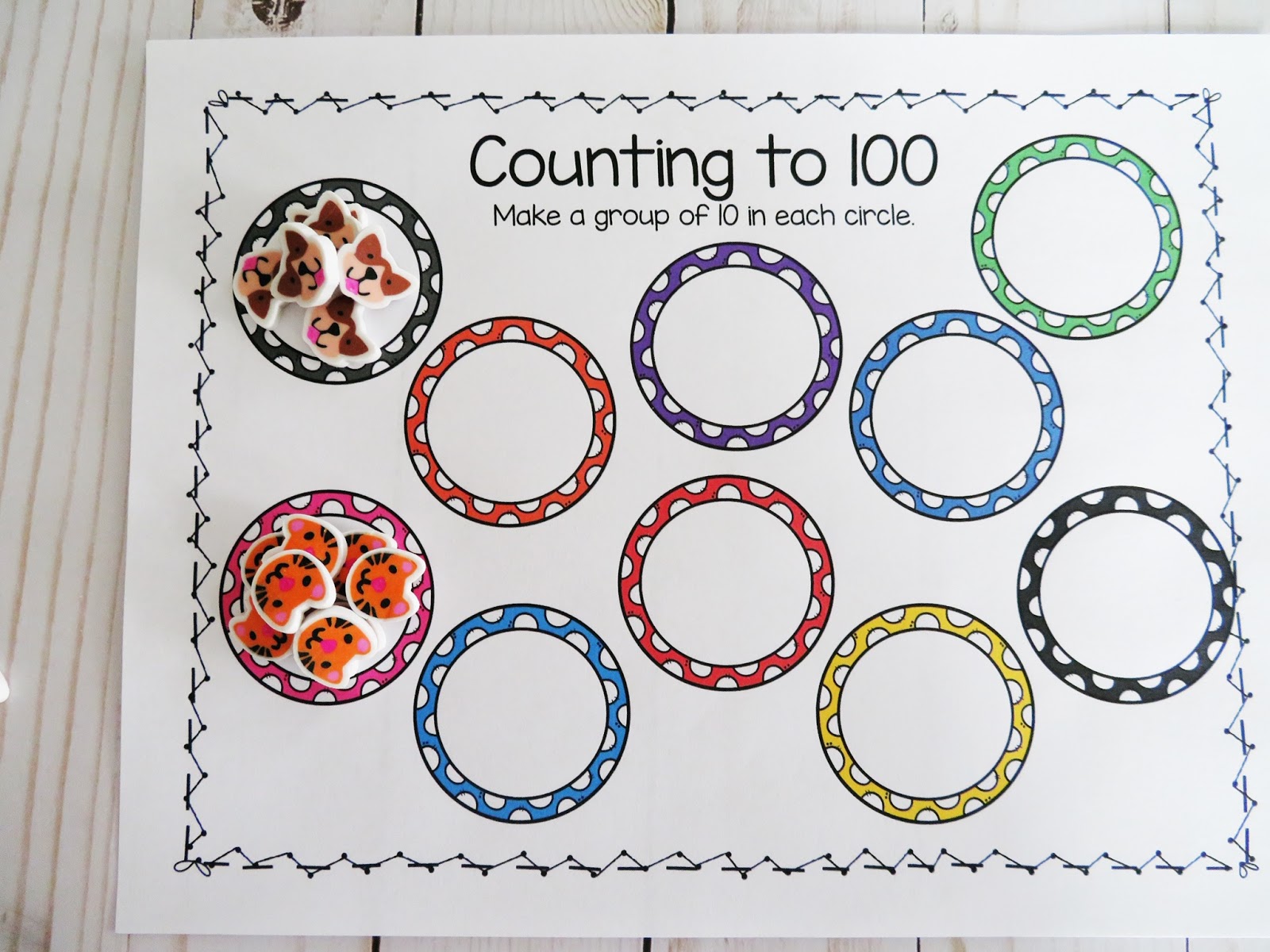 Counting to 100 | Busy Hands and Minds