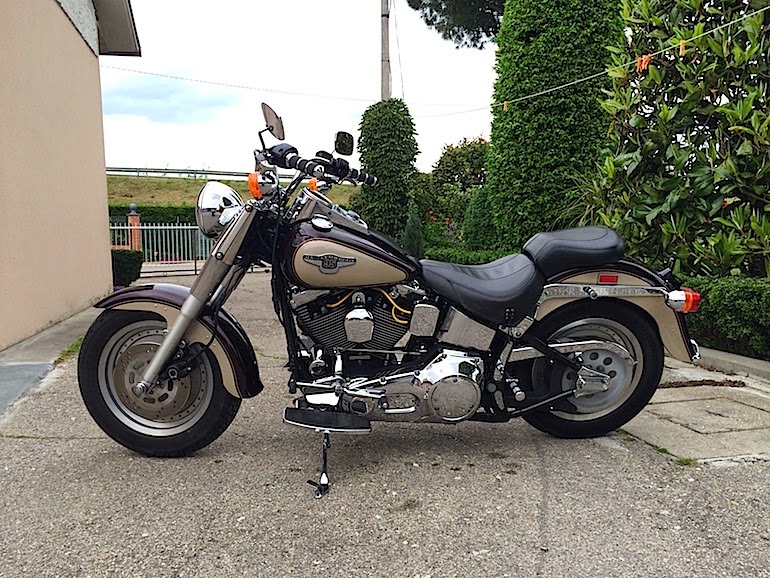 GalluzHead...... Be a Man ride a Pan : H-D Softail Fat Boy 95 ...