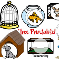 FREE Animal Printables for Preschool | Totschooling - Toddler ...