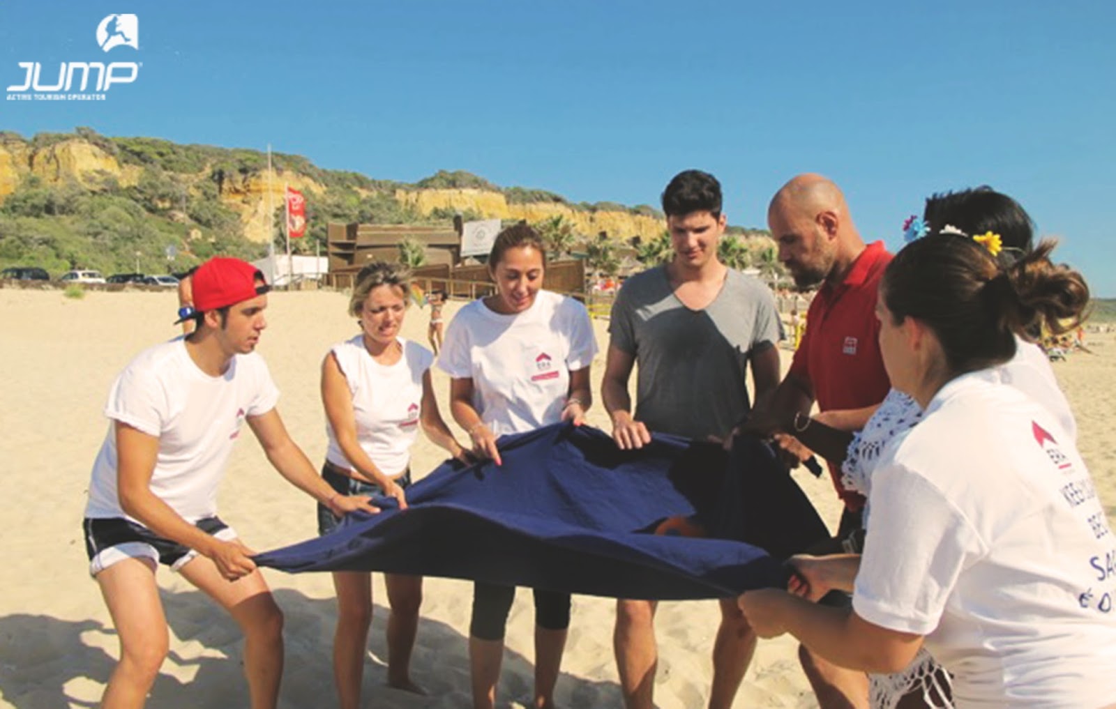Team-Building JUMP: JOGOS OLÍMPICOS NA PRAIA